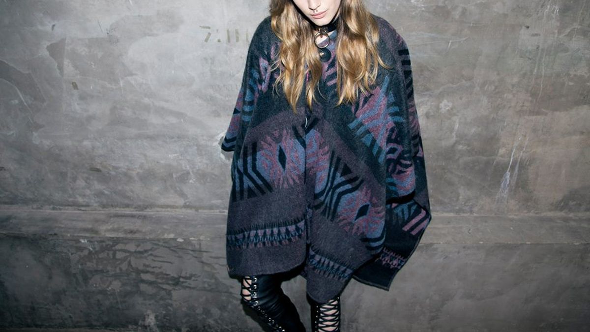 ¿Cómo usar ponchos este invierno?