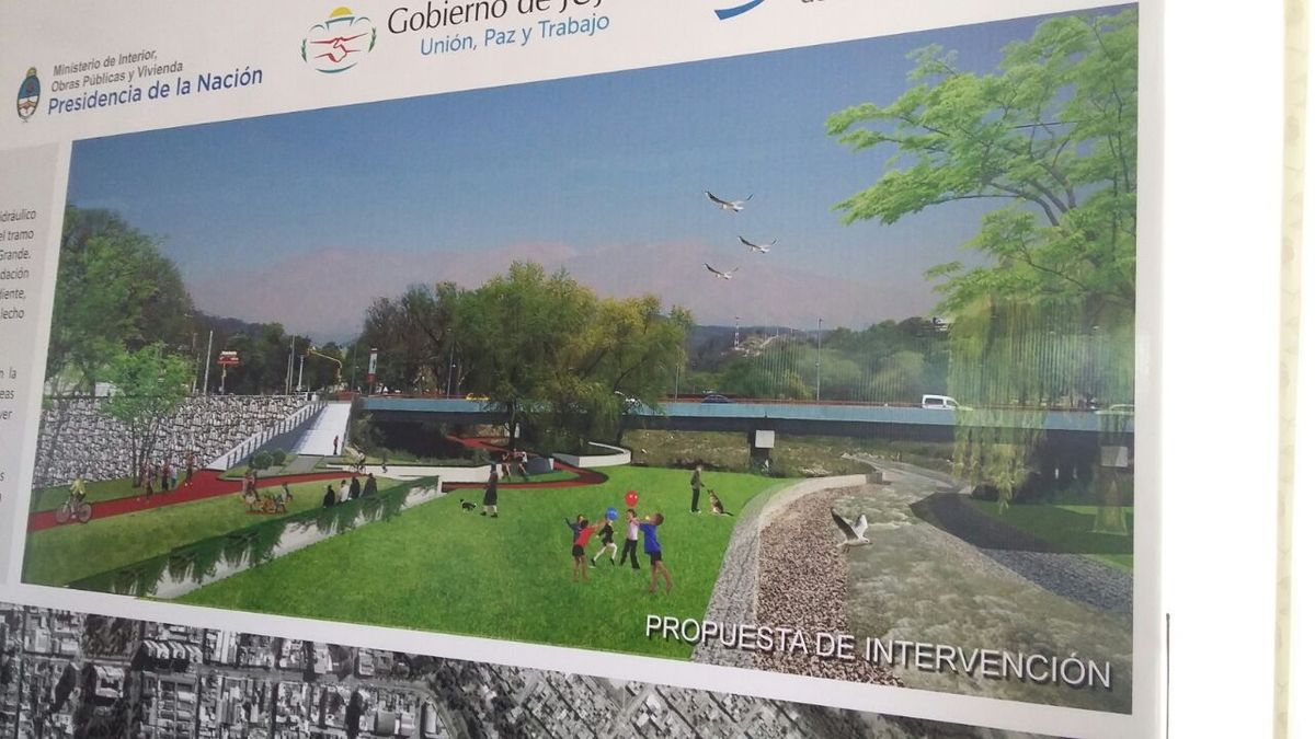 Anuncian la construcción de un gran parque en el Río Xibi Xibi