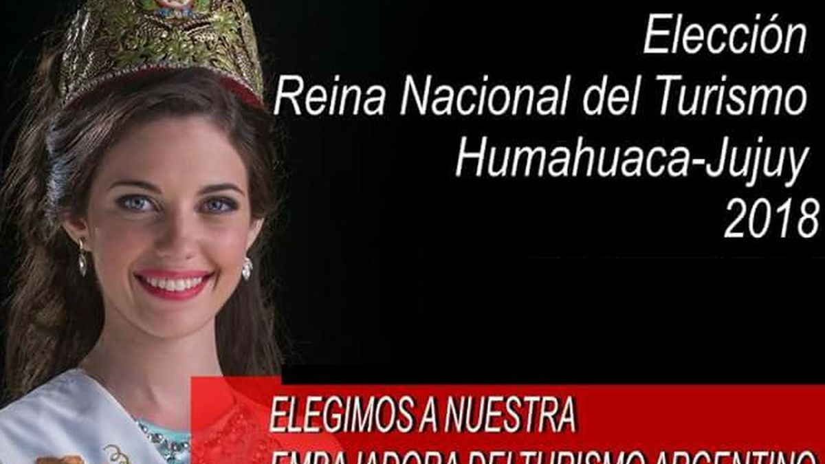 Coronan a la reina nacional del Turismo en Humahuaca