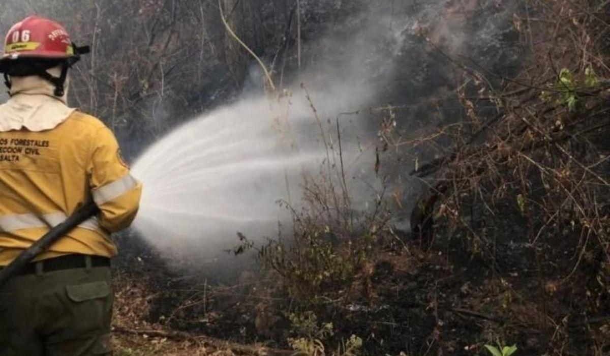 Orán, ciudad cercada por incendios