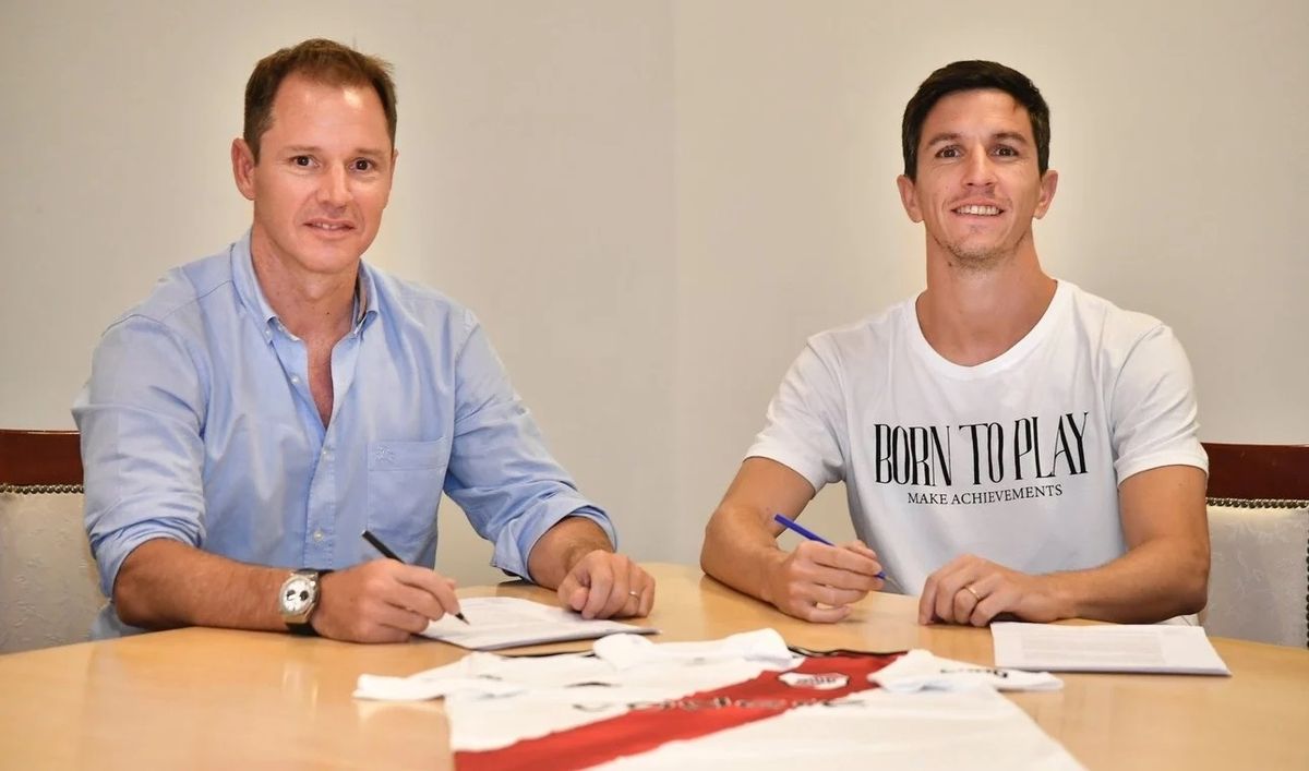 Nacho Fernández firmó su contrato y es el segundo refuerzo de River