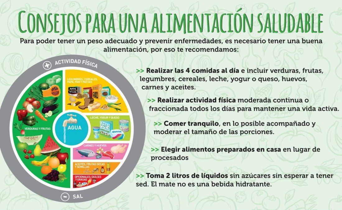 Consejos para una alimentación saludable