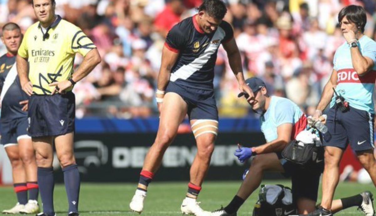 Clasificado a cuartos, se lesionó figura de Los Pumas y quedó fuera del Mundial