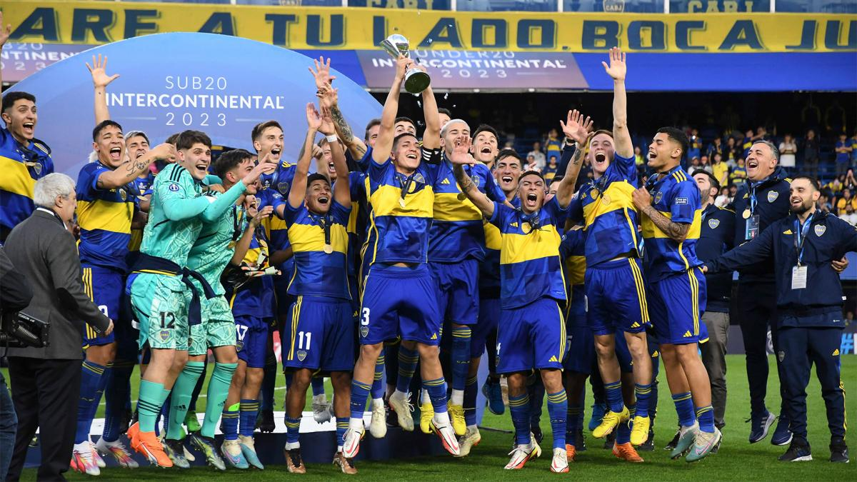 Boca es campeón intercontinental Sub 20