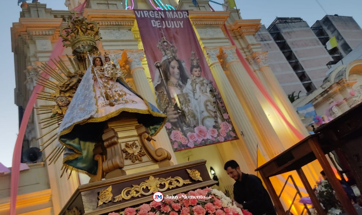 Fieles jujeños honraron a la Virgen de Río Blanco en la Catedral